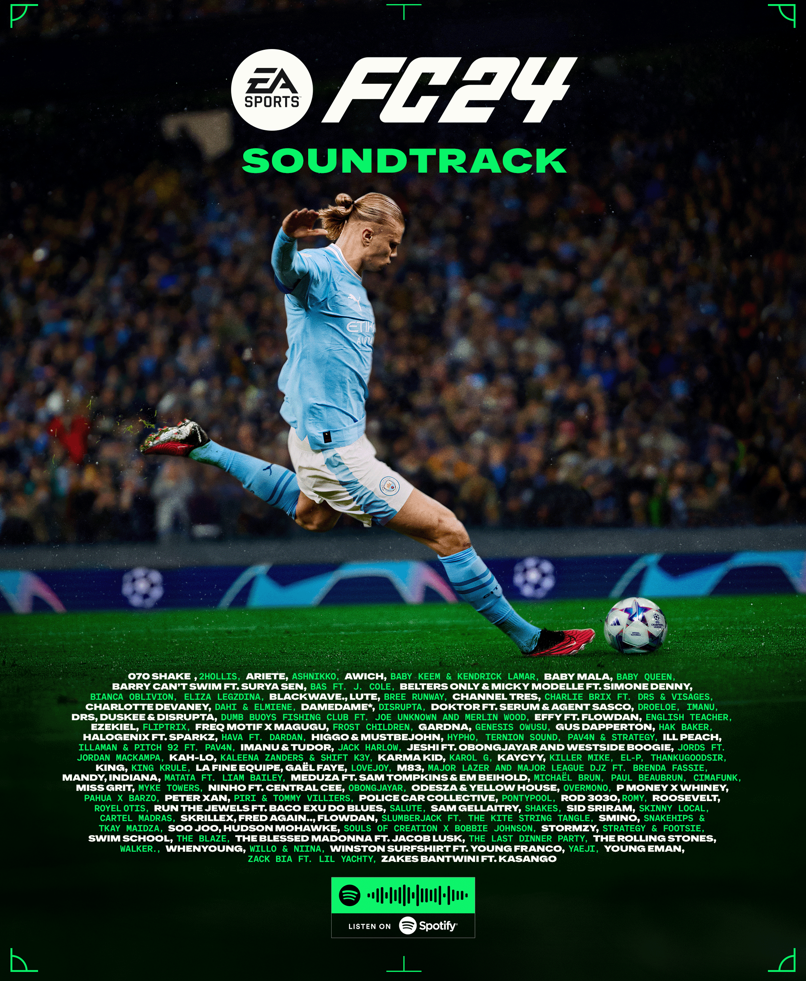 EA Sports celebra una nueva era para el juego de todos con el épico soundtrack de EA Sports FC ...