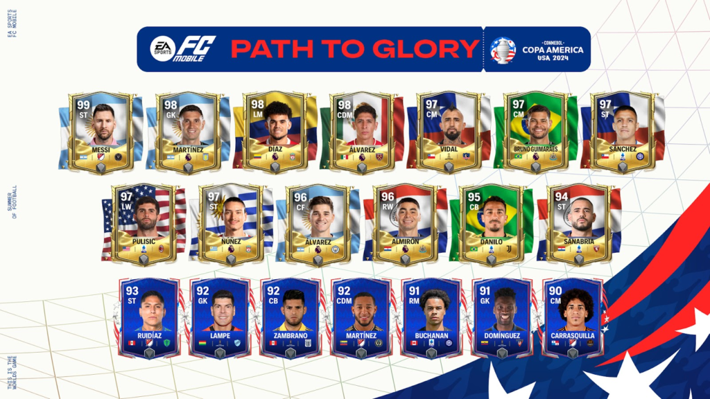 La Copa América llega a EA SPORTS FC MOBILE - CDF Gaming